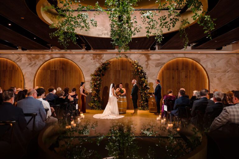 Chicago Winery Wedding: Courtney and Sam